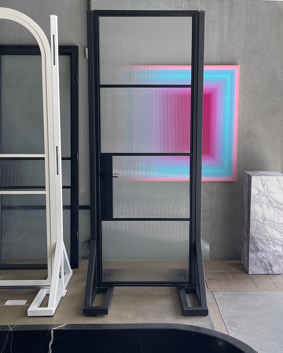 Steel Frame Glass Hinge Doors - Galvanised W20 Profile - Zen Doors & W ...