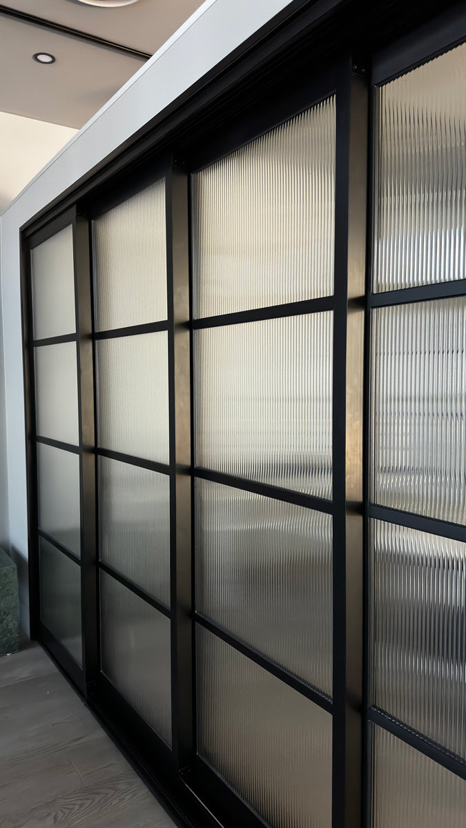 Steel Frame Glass External Lift & Slide Stacker Sliding Doors - Galvan ...