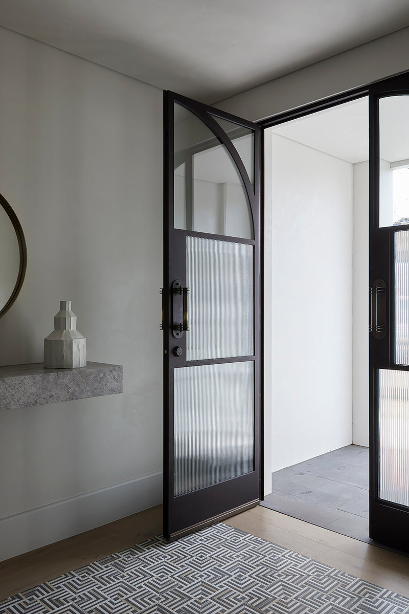 Arch Steel Frame Glass Hinge Doors - Galvanised FPS50 Profile - Zen Do – Zen Doors & Windows